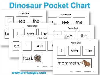 Dinosaur Theme Preschool Lesson Plans and Activities