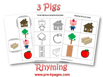 Three Little Pigs Preschool Activities
