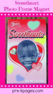 Sweetheart Photo Frame Craft Activity