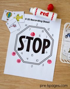 Transportation Preschool Theme Activities