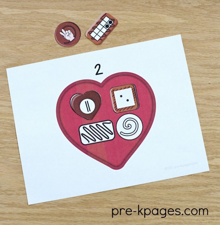 9 Engaging Valentine's Day Preschool Math Activities