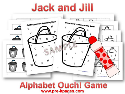 Pre-K Nursery Rhymes: Jack and Jill Activities
