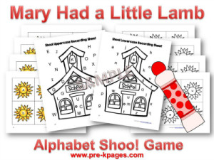 Pre-K Pages Nursery Rhymes: Mary Had a Little Lamb