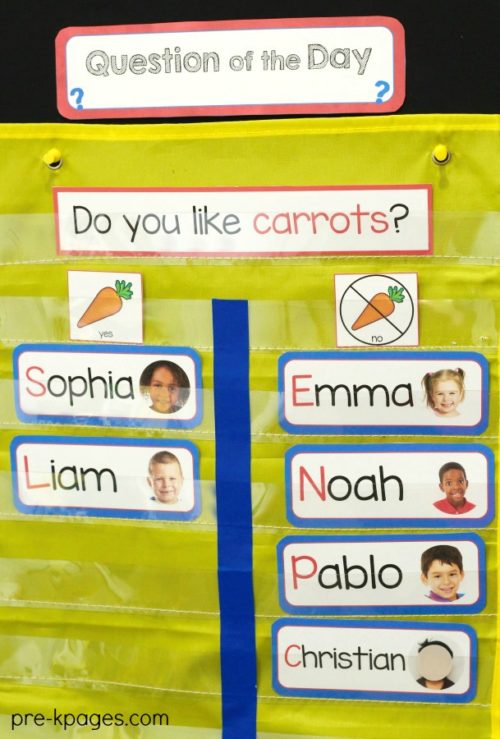 Question of the Day in Preschool