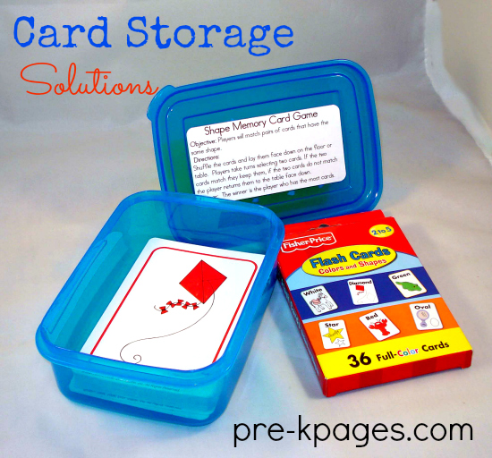 Card Storage Solutions @pre-kpages.com