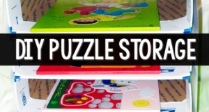 Cheap Puzzle Rack Storage Solution