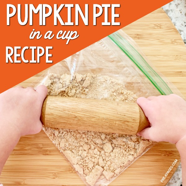 Easy Pumpkin Pie in a Cup Recipe | Thanksgiving | Preschool