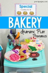 Bakery Dramatic Play Center in Preschool