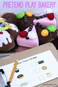 Dramatic Play Bakery Printable