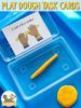 Printable Play Dough Task Cards for Preschool and Pre-K