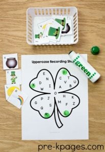 St. Patrick's Day Literacy Activities