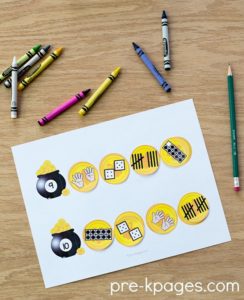 St. Patrick's Day Math Activities For Pre-K Classroom