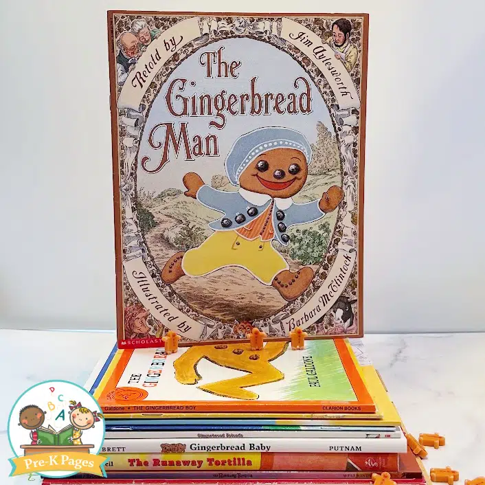 Gingerbread Man Book