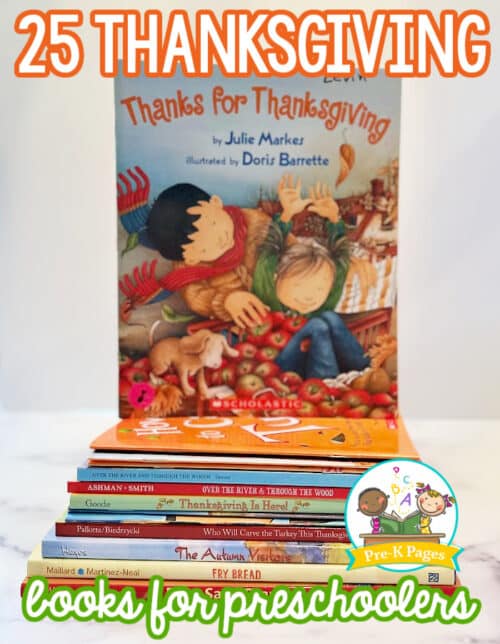 25 Thanksgiving Books for Preschool