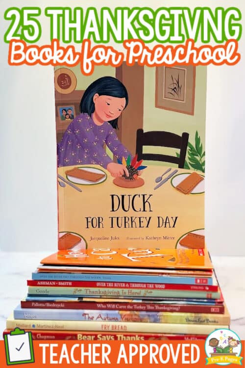 25 Thanksgiving Books for Preschool