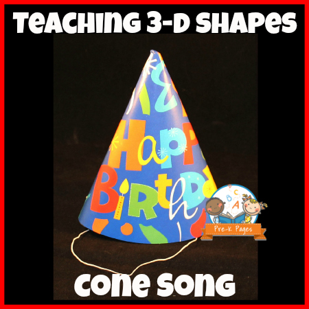 Hands-on lessons to teach 3D shapes in pre-k or kindergarten