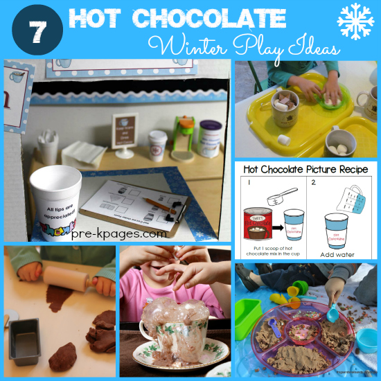 7 Hot Chocolate Winter Play Ideas