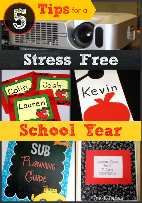 5 Tips for a Stress Free School Year