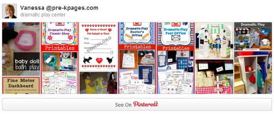 Printable Dramatic Play Labels