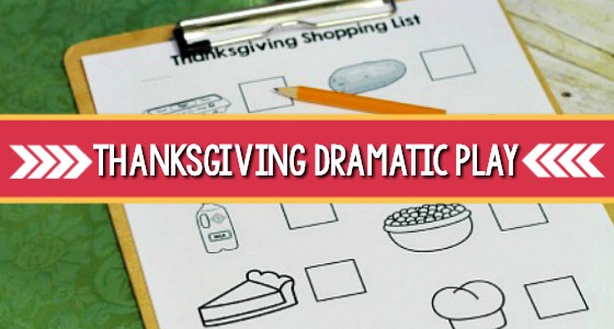 Thanksgiving Dramatic Play Printables