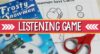 Snowman Listening Game Printable for Preschool