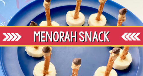 Classroom Recipes: Hanukkah Menorah