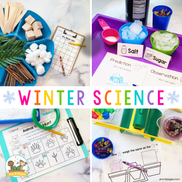 Winter Science Activities for Preschoolers