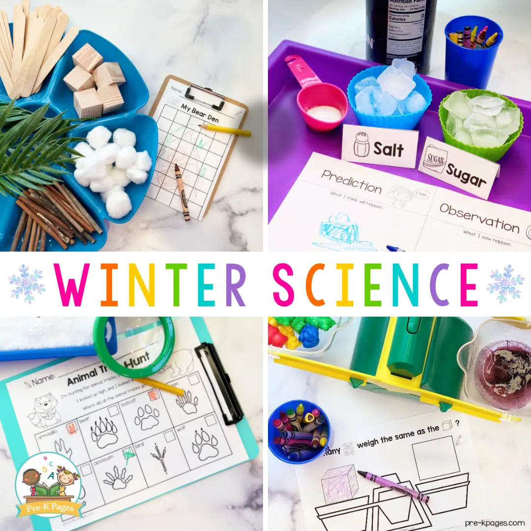 Winter Science Activities for Preschoolers