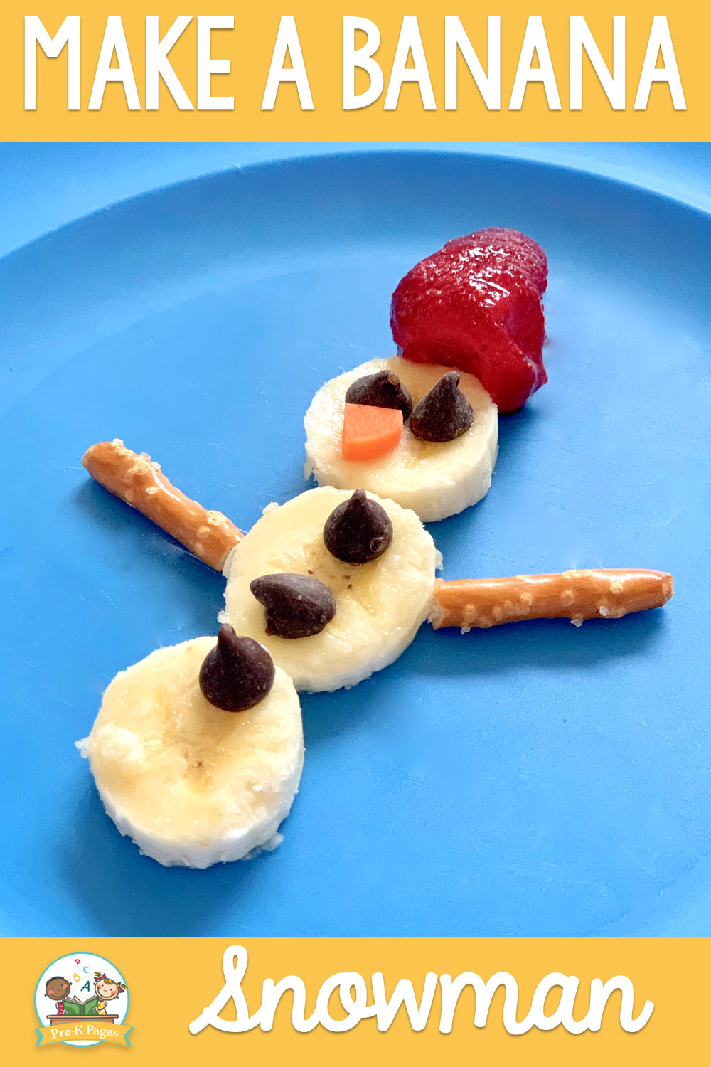 Snowman Snack Preschool