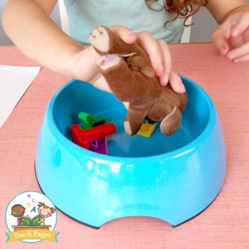 Alphabet Puppy Chow Game For Kids - Pre-K Pages