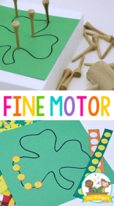 St. Patrick's Day Fine Motor Activities