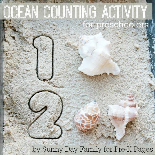 Ocean Theme Counting Activity