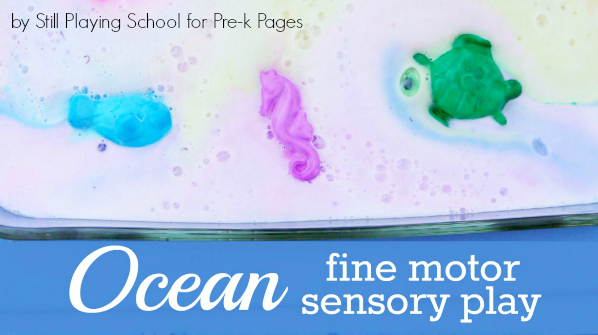 Ocean Theme Fine Motor Play