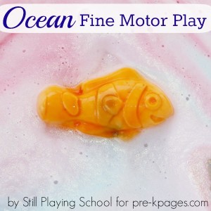 Ocean Theme Fine Motor Play