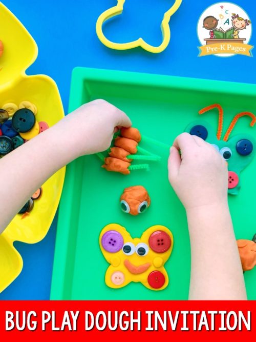 Bug Play Dough Activity