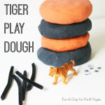 Tiger Play Dough