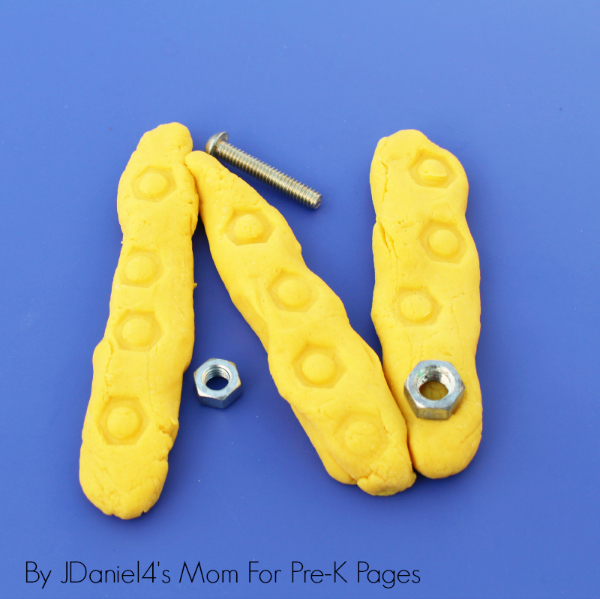 Alphabet Under Construction Fine Motor Activity