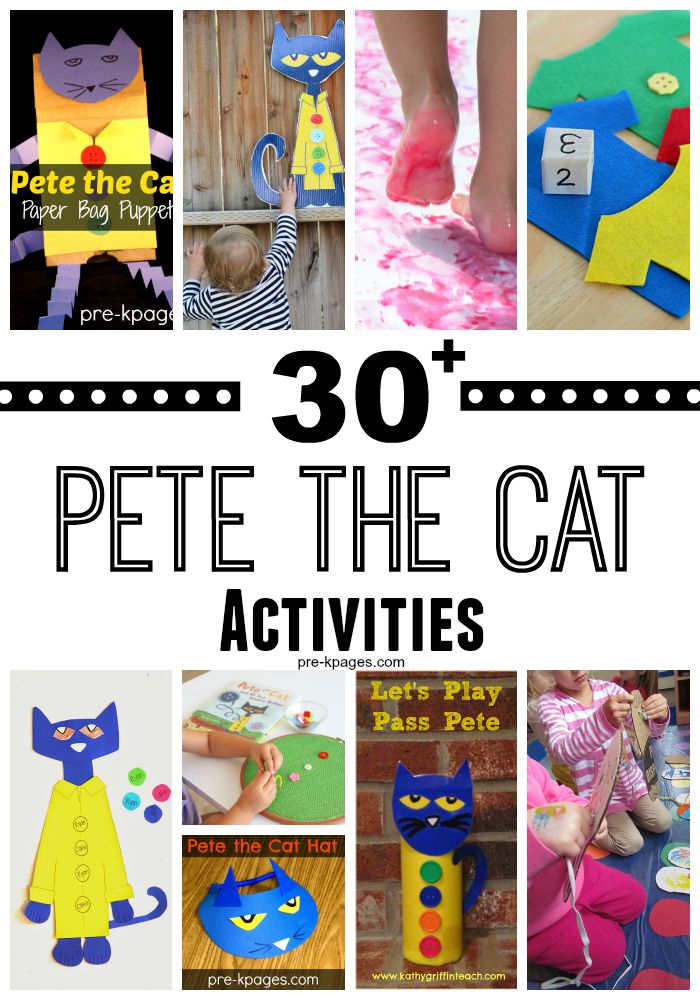30 Pete The Cat Activities For Preschool Pre K And Kindergarten 30 Pete The Cat Activities For Preschool Pre K And Kindergarten