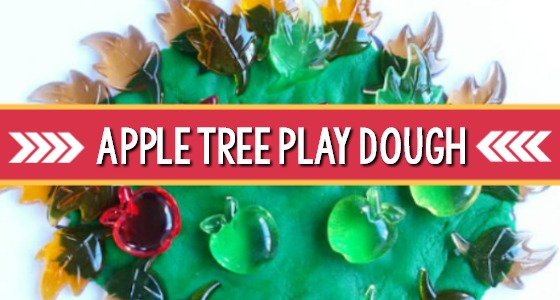 Apple Play Dough Activity