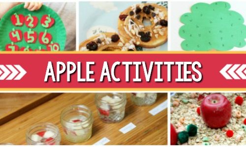 Apple Science Experiment for Preschool