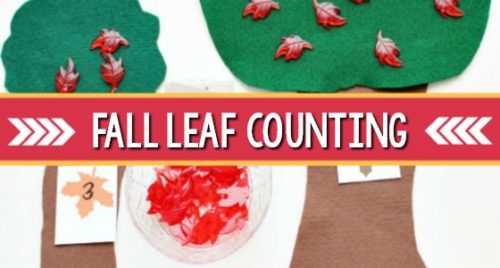 Fall Leaf Counting Activity