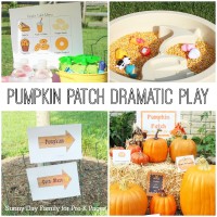 Pumpkin Patch Pretend Play