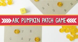 Pumpkin Alphabet Game