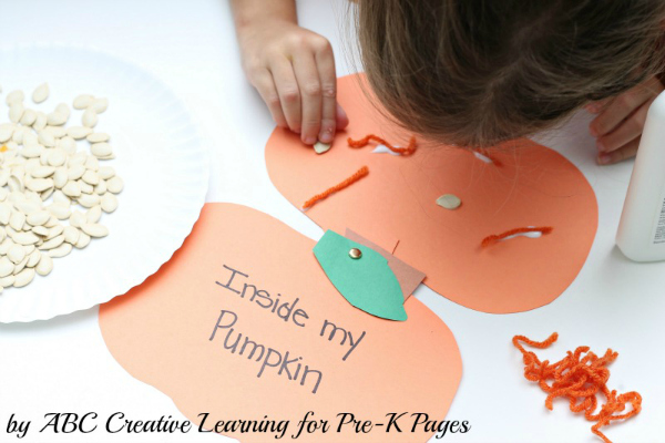 Hands-on Pumpkin Science Activity for Pre-K: Parts of a Pumpkin