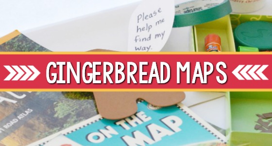 Gingerbread Man Map Writing