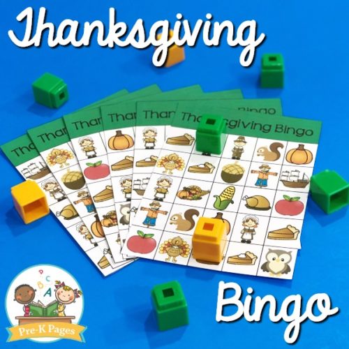 Thanksgiving Bingo - Pre-K Pages