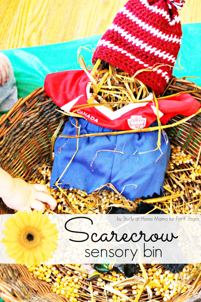 Scarecrow Sensory Bin