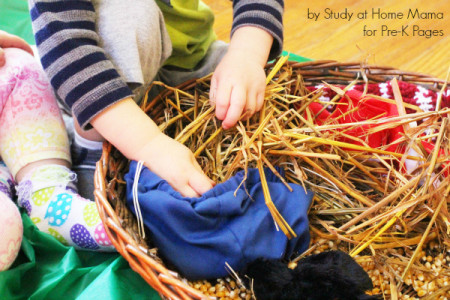 Scarecrow Sensory Bin