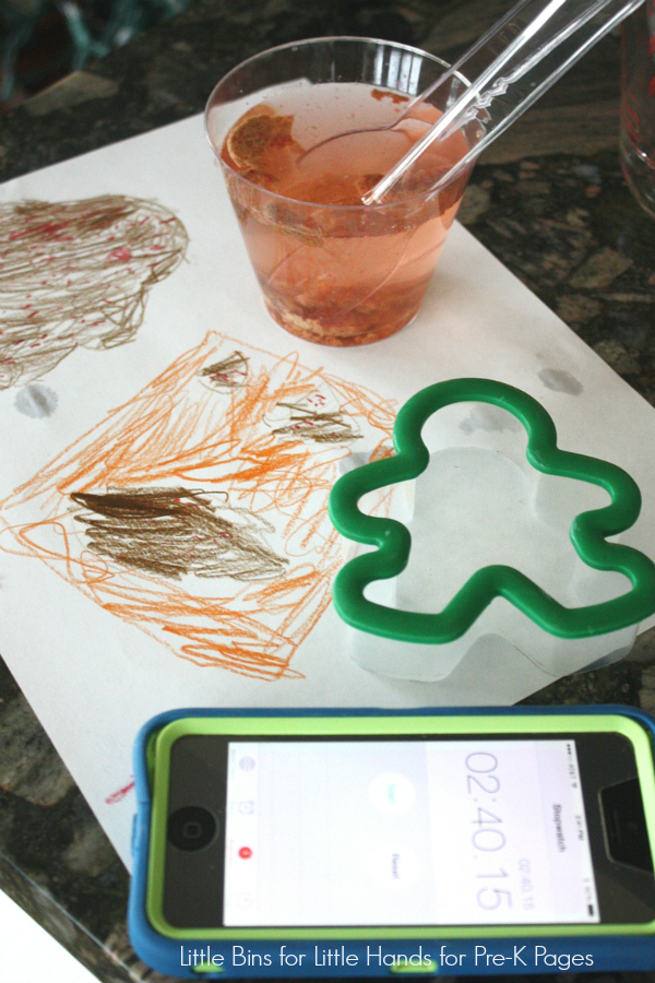 Gingerbread Man Science Activity for Preschool - Pre-K Pages