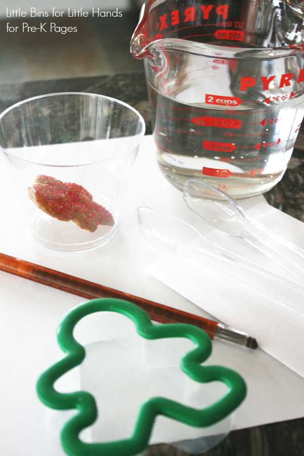 Gingerbread Man Science Activity for Preschool - Pre-K Pages